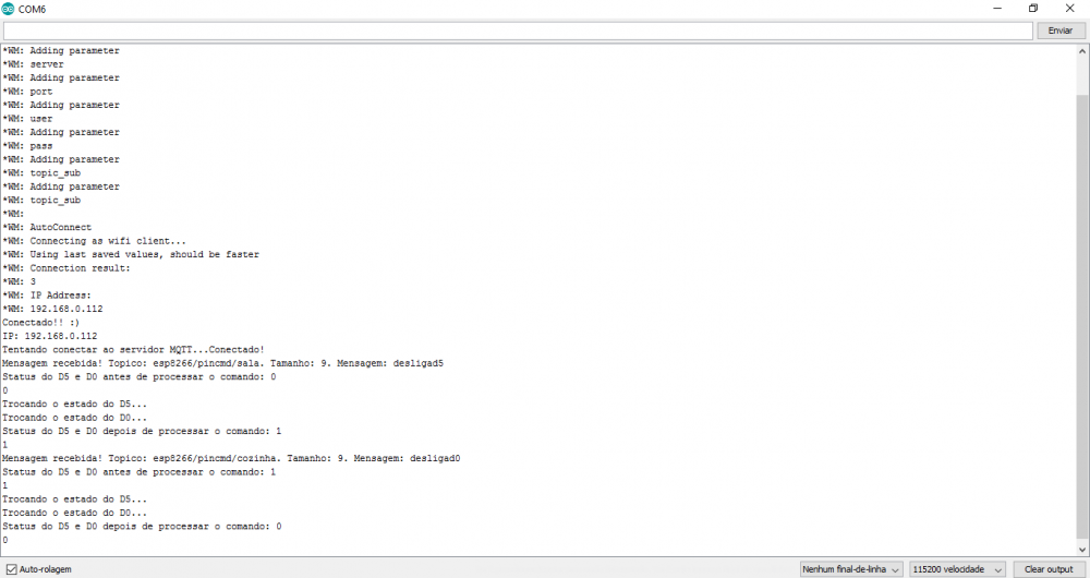 Conectando o NodeMCU usando protocolo MQTT - Microcontroladores - Clube ... Conectando o NodeMCU usando protocolo MQTT - Microcontroladores - Clube ...